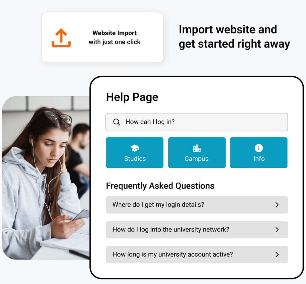 Optimize your support - AI based customer service software | OMQ